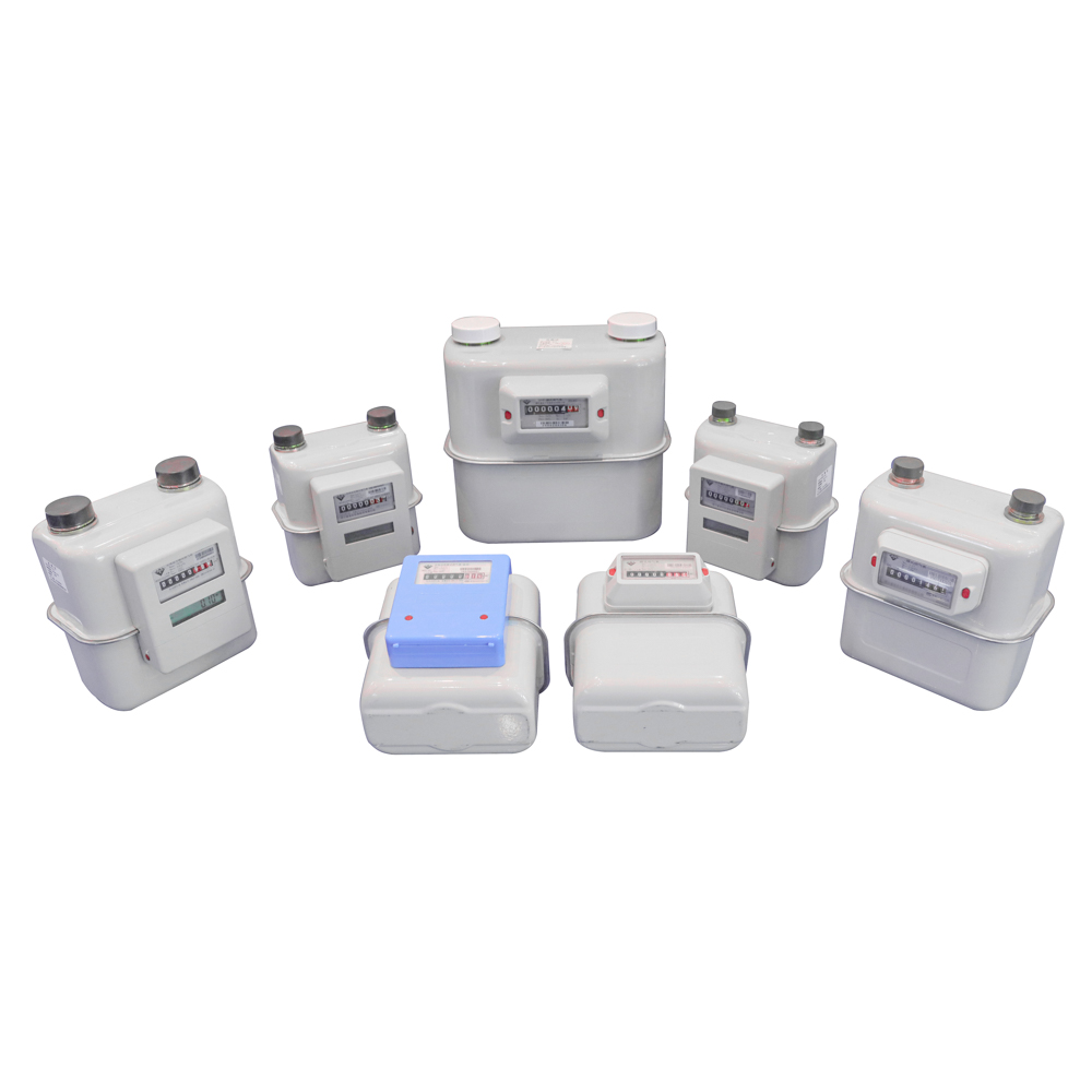NB-IoT Wireless Remote Transmission Electronic Gas Meter with Steel ...