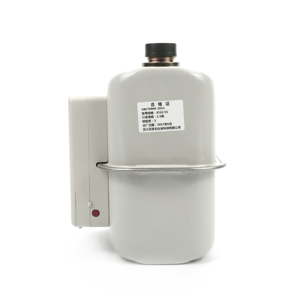 IC Card Gas Meter with Steel Case ICG1.6S～ICG6S from China manufacturer ...